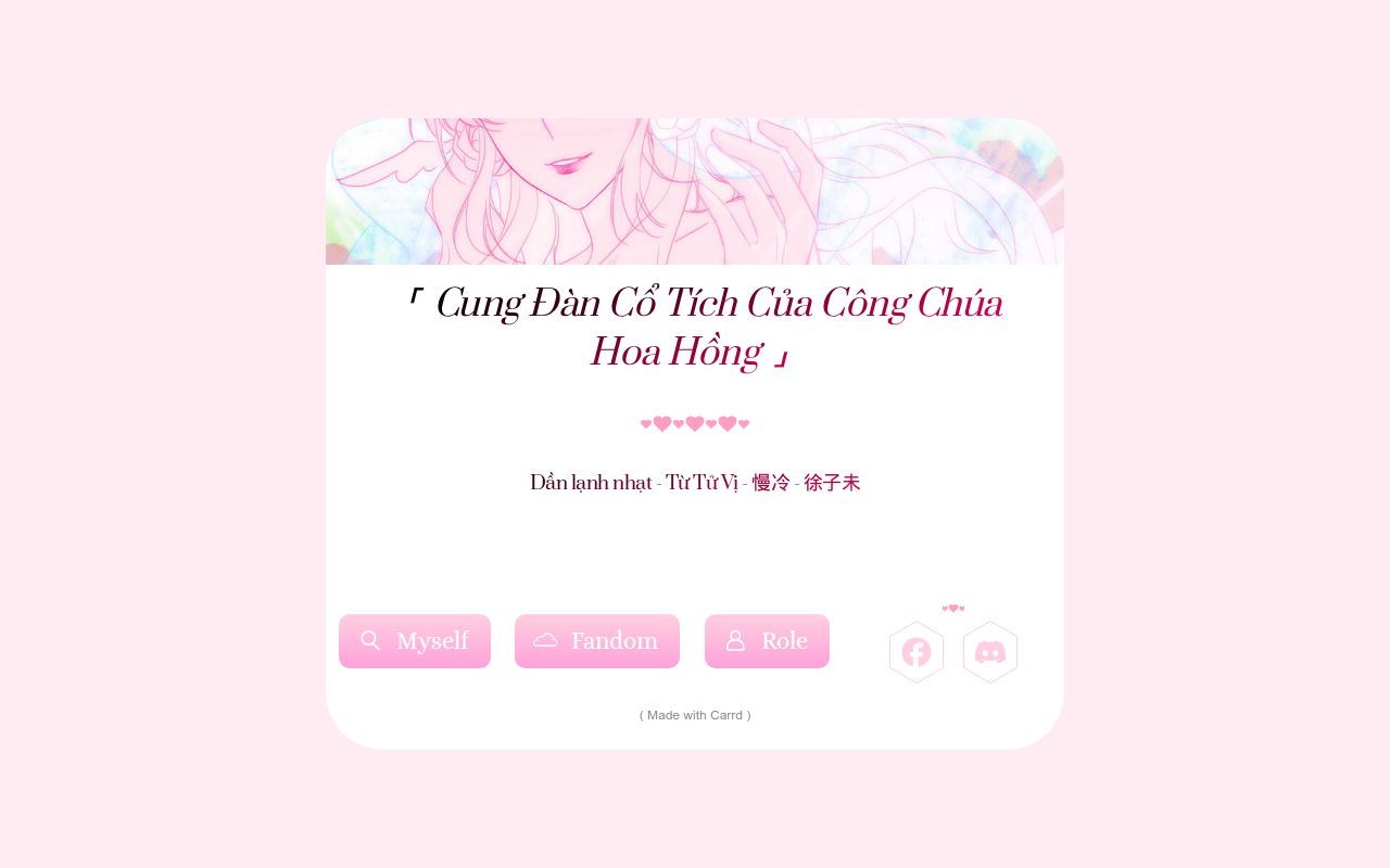 Cung Đàn Cổ Tích Của Công Chúa Hoa Hồng